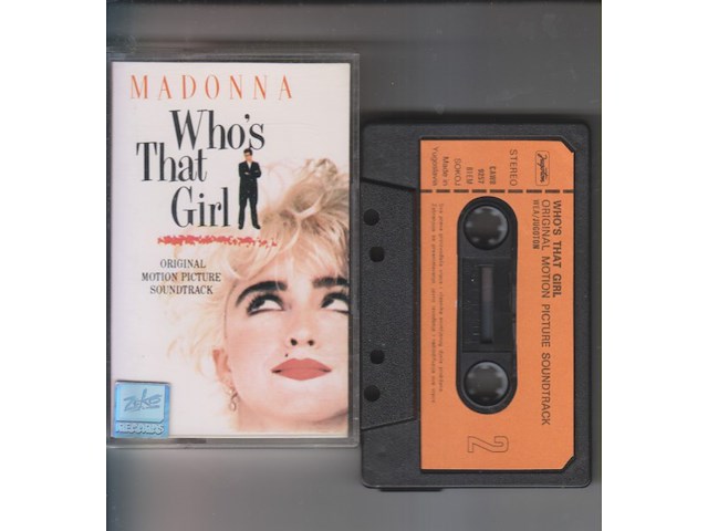 MADONNA Whos` That Girl / kolekcionarski iz 1999. *****