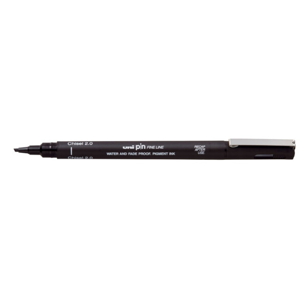 Uni-ball Pin Pen Chisel Pigment Ink CS2-200 Black