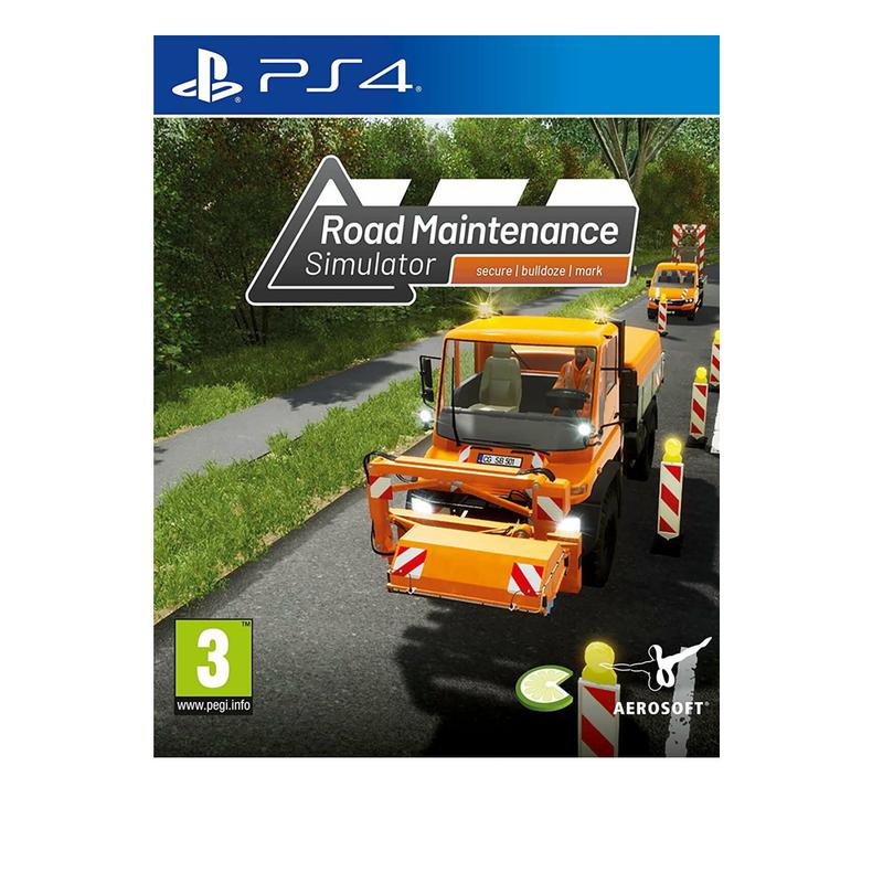 Aerosoft PS4 Road Maintenance Simulator