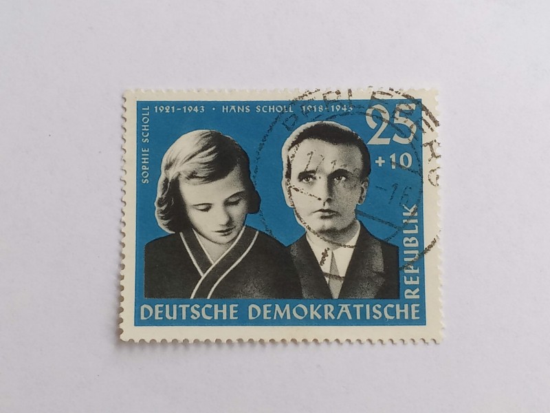 Nemačka DDR - Sophie - Hans Scholl -