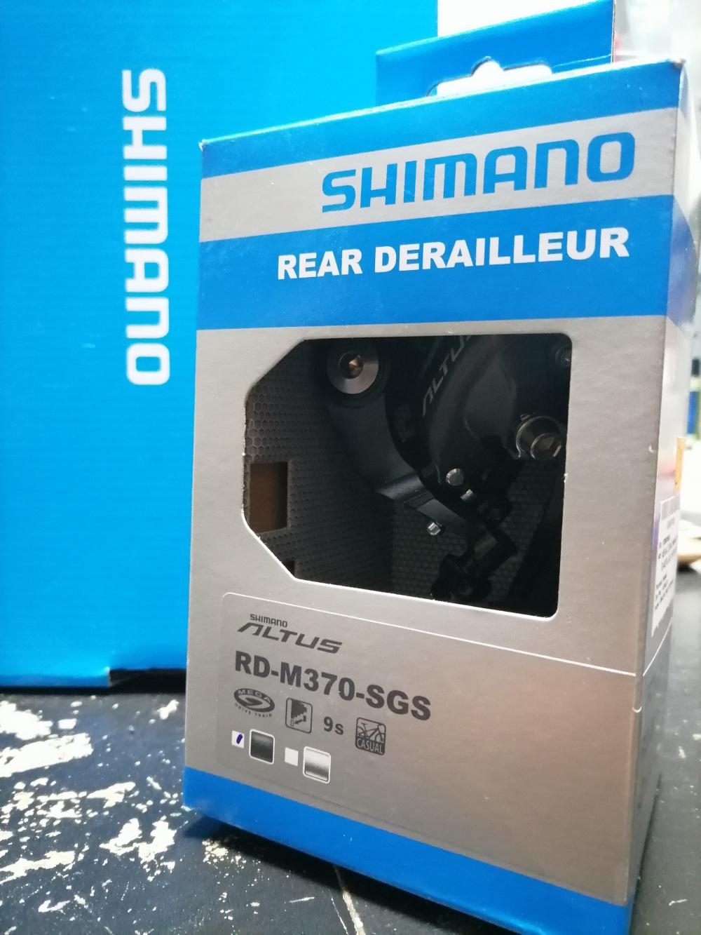 ZADNJI MENJAC Shimano RD-M370-SGS 9s