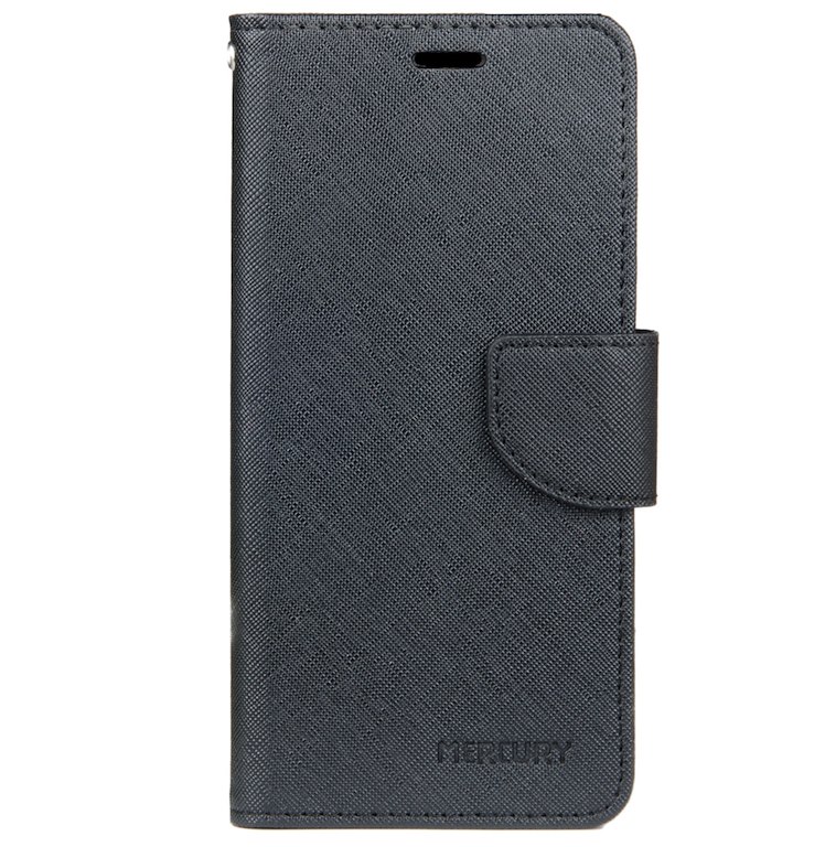 Mercury Flip Case za Moto E22 (crna)