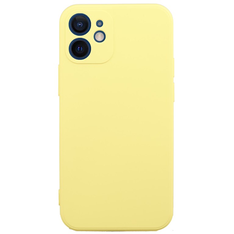 TPU MATTE for iPhone 12 Mini 5.4" (žuta)