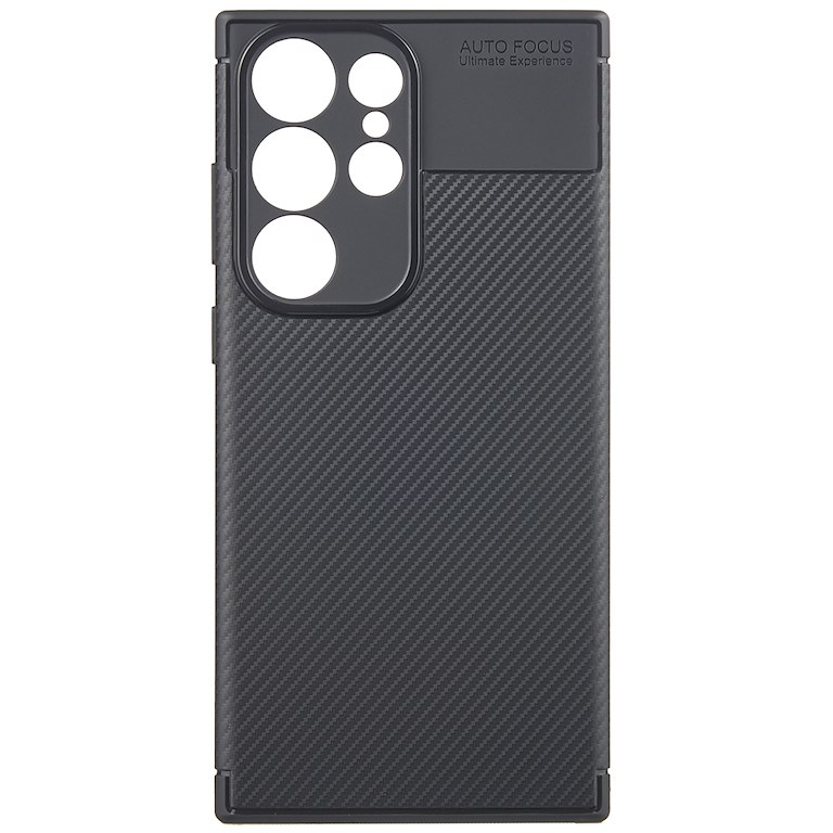 TPU CARBON NEW for SM-S918B (Galaxy S23 Ultra) black