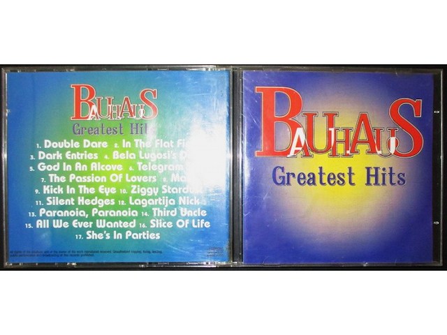 Bauhaus-Greatest Hits CD