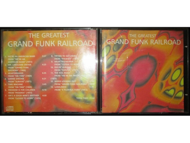 Grand Funk Railroad-The Greatest CD