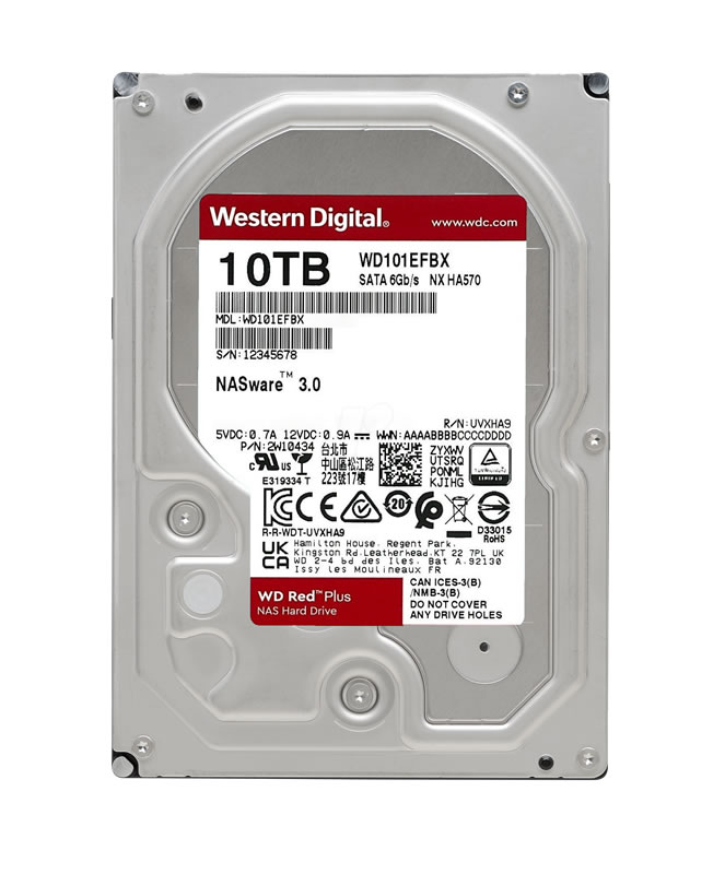 WD Red Plus 10TB/WD101EFBX