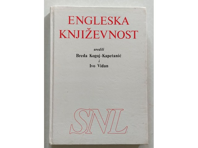 Engleska književnos Breda Kogoj Kapetanić i Ivo Vidan