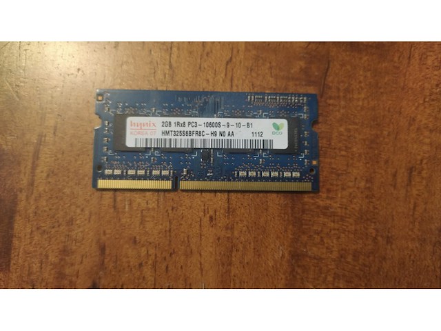 Ram memorija 2GB DDR3 Hynix , 1333MHZ , BR9