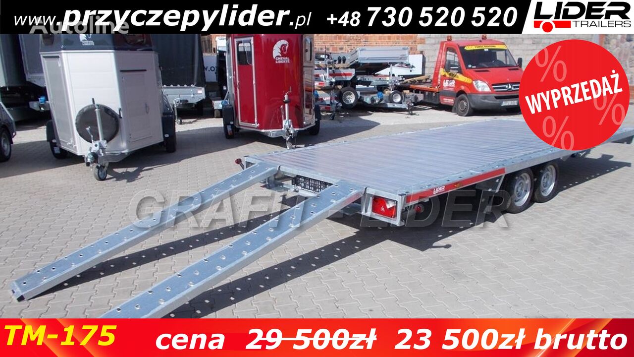 Nova Temared TM-222 przyczepa 453x214cm, Carplatform 4521S 13" laweta, platfo prikolica autotransportera