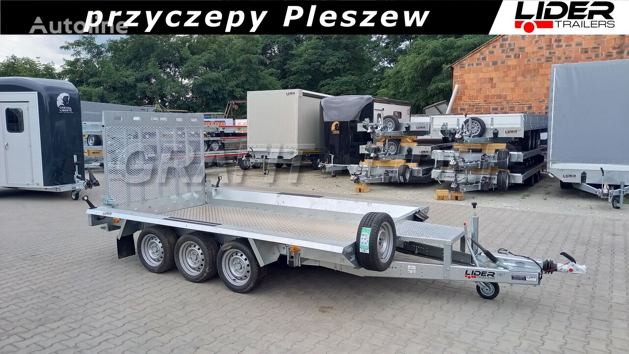 Nova Temared TM-272 przyczepa 348x167cm, Builder 3 3516/3, 3 osiowa, do przew prikolica za građevinske strojeve