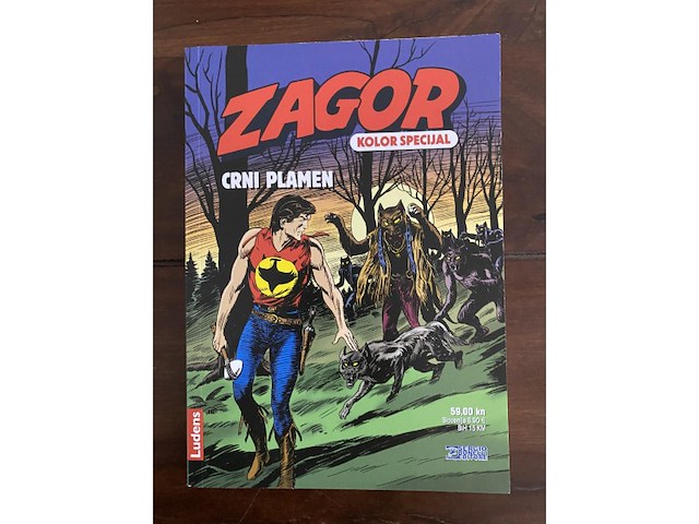 ZAGOR kolor specijal 2 CRNI PLAMEN ludens