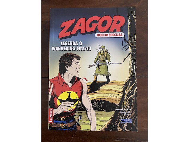 ZAGOR kolor specijal 4 LEGENDA O WANDERING FITZYJU