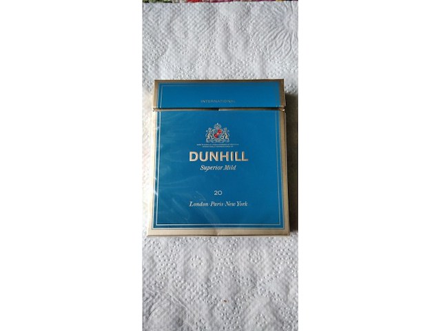 Dunhill superior mild kutija od cigareta