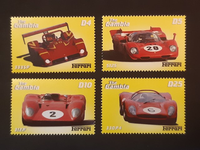 Automobili - Ferrari - Gambia 2000 ** Čisto