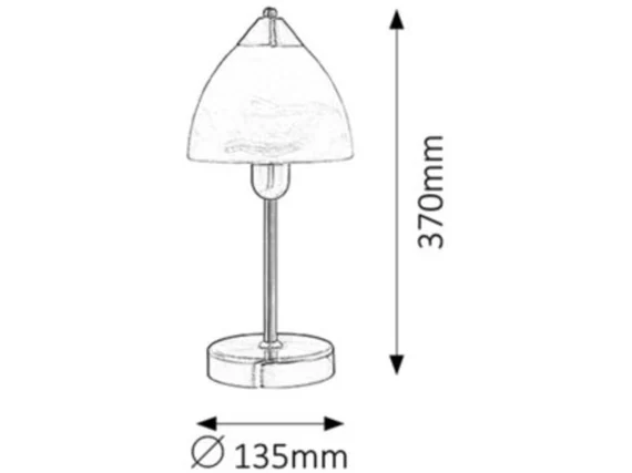 Rabalux Stona lampa E14 40W Tristan