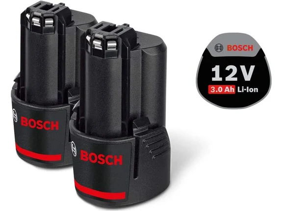 Bosch Akumulator - baterija 12V set 2 x GBA 12V 3,0Ah 1600A00X7D