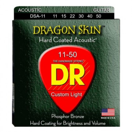 Music box
DR Strings Dragon Skin DSA-11 Žice Za Akustičnu Gitaru