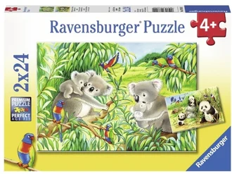 Ravensburger puzzle (slagalice)- Koale I pande RA07820