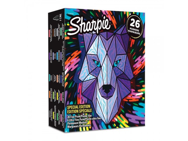 SHARPIE PERMANENTNI MARKER SET WOLF 1/26