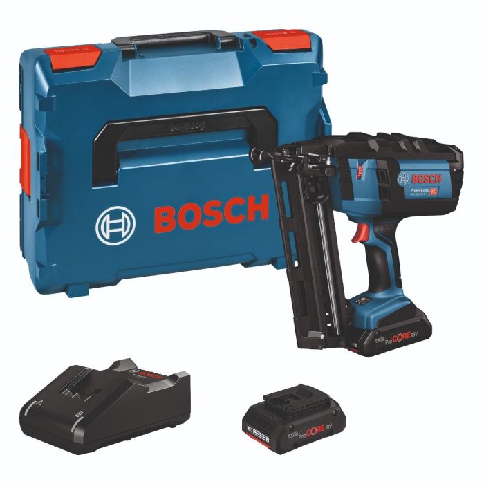 BOSCH GNH 18V-64 M + L-Boxx 2x ProCORE18V 4 Ah pištolj za eksere