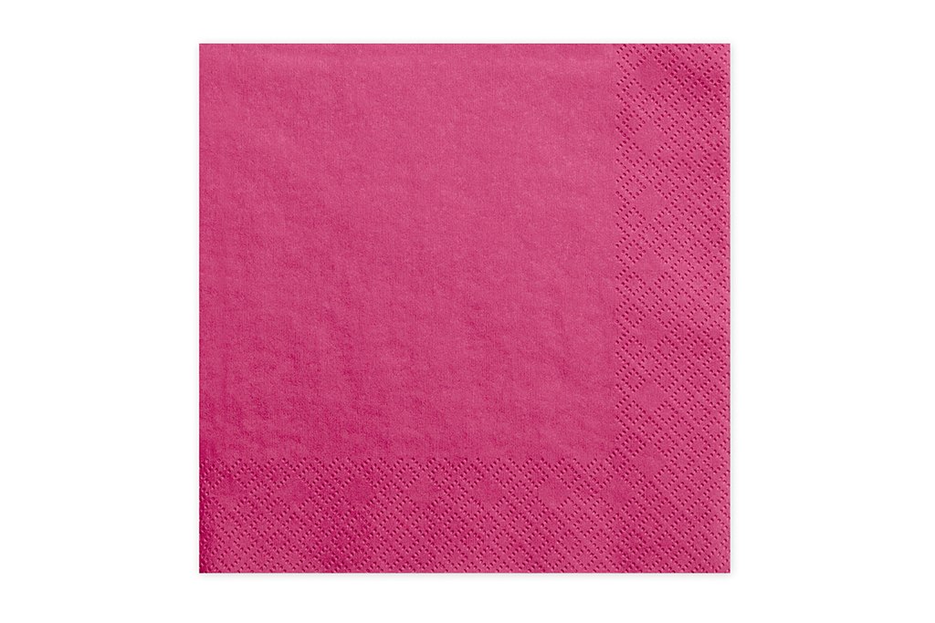 Salvete Tamno roze 33cm – 20 kom