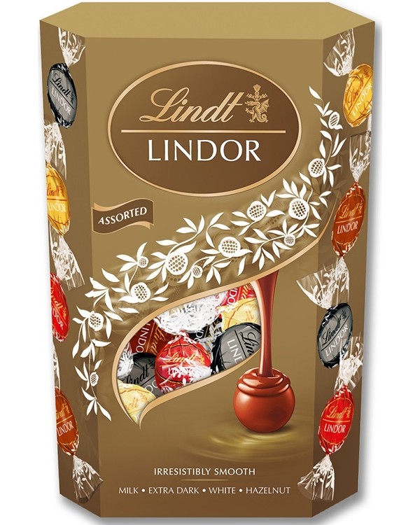 Lindt Lindor Assorted Cornet 200g