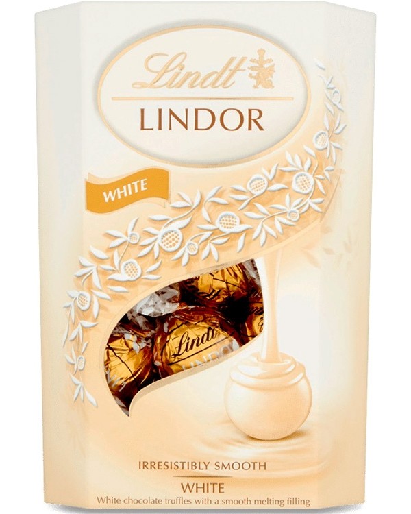 Lindt Lindor White Cornet 200g