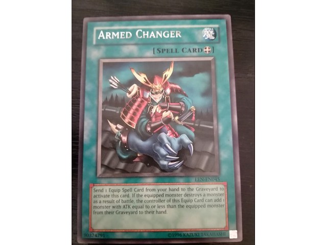 Yu-GI-OH!- Armed Changer  (Rare)