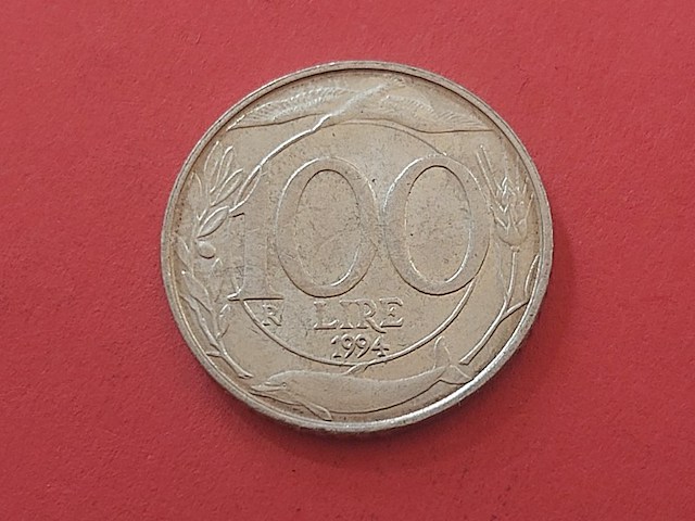 Italija  - 100 lire 1994 god