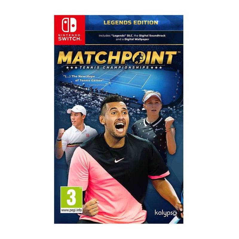 Switch Matchpoint: Tennis Championships – Legends Edition