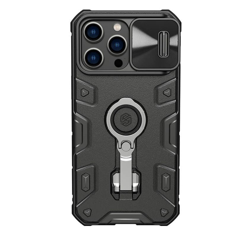 Maskica Nillkin CamShield Armor Pro za iPhone 14 Pro Max 6.7 crna