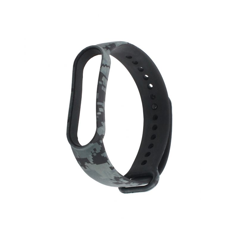 Narukvica za smart watch Xiaomi Mi Band M5/M6 army siva
