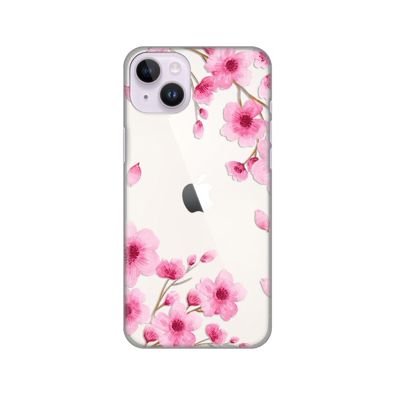 Maskica Silikonska Print Skin za iPhone 14 Plus 6.7 Rose flowers