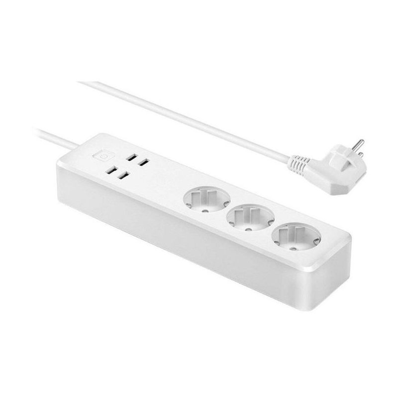 Voltaic Smart Power Strip 3 EU Plugs + 4 USB Plugs 3680W 16A