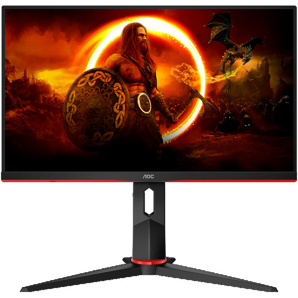 AOC Gaming 24G2SPUBK - G2 SeriesLED monitor gaming 23.8'' 1920 x 1080 Full HD (1080p) @ 165 Hz IPS 300 cdm˛ 1000:1 4 ms 2xHDMI VGA DisplayPo