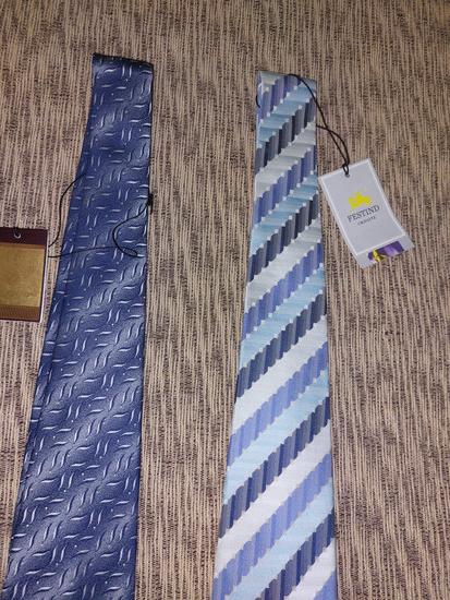 Dve nove original skupocene svilene kravate%%