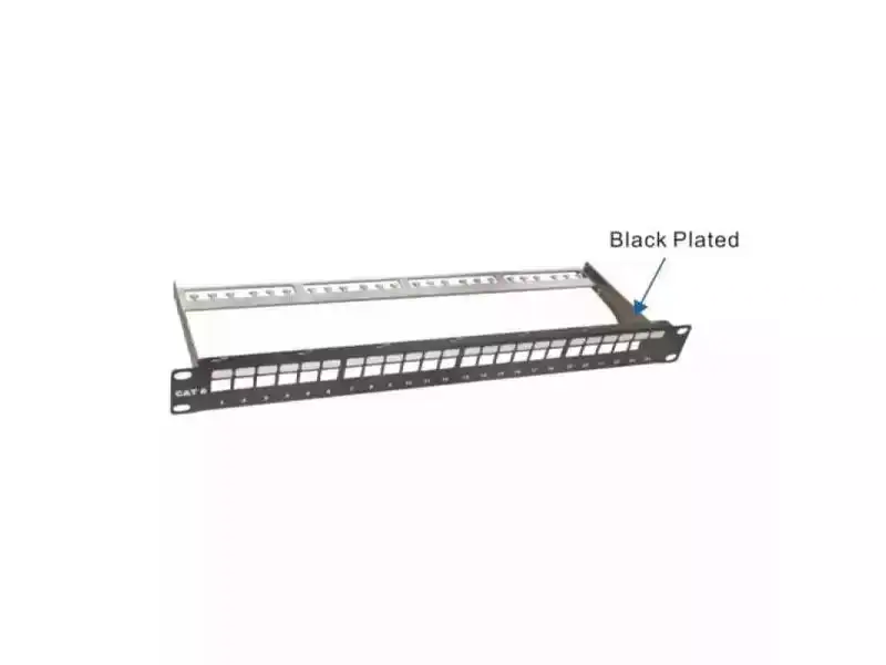 MIRSAN PATCH PANEL 19/1U SA 24 SLOTOVA ,BEZ MODULA MIRSAN MR.19P24P1U.01