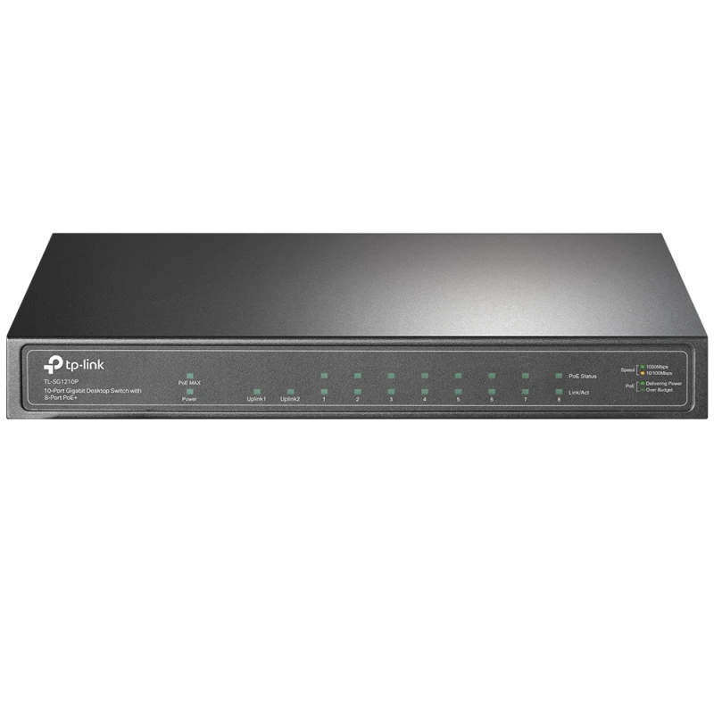 TP-Link TL-SG1210P switch 10-portni