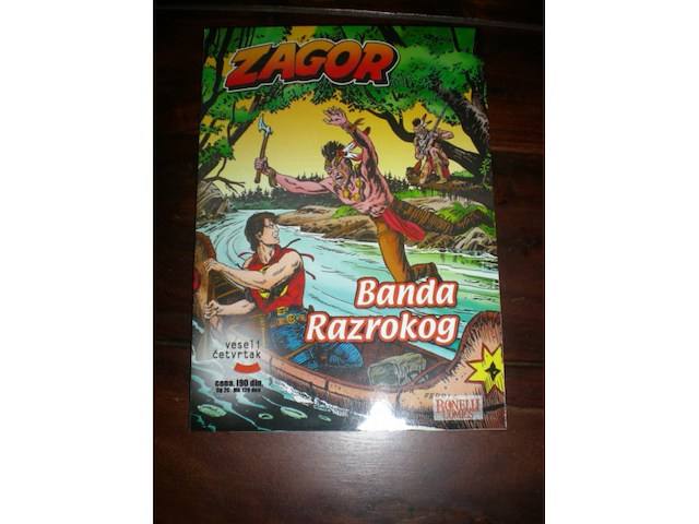 ZAGOR  VČ 23  BANDA  RAZROKOG