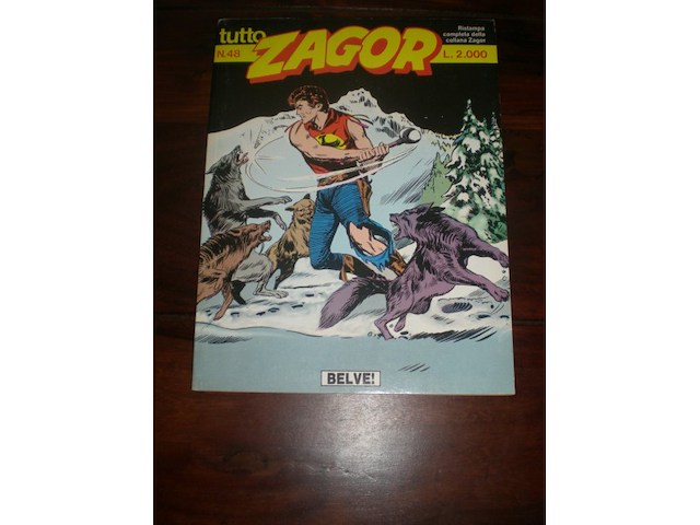 ZAGOR  TUTTO  48 BELVE*