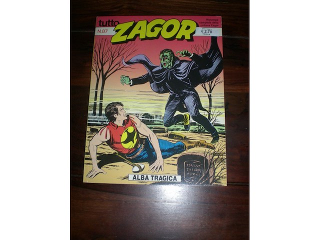 ZAGOR  TUTTO 87  ALBA  TRAGICA*