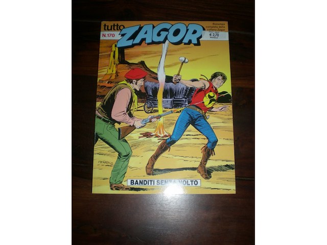 ZAGOR  TUTTO  170  BANDITI  SENZA  VOLTO*