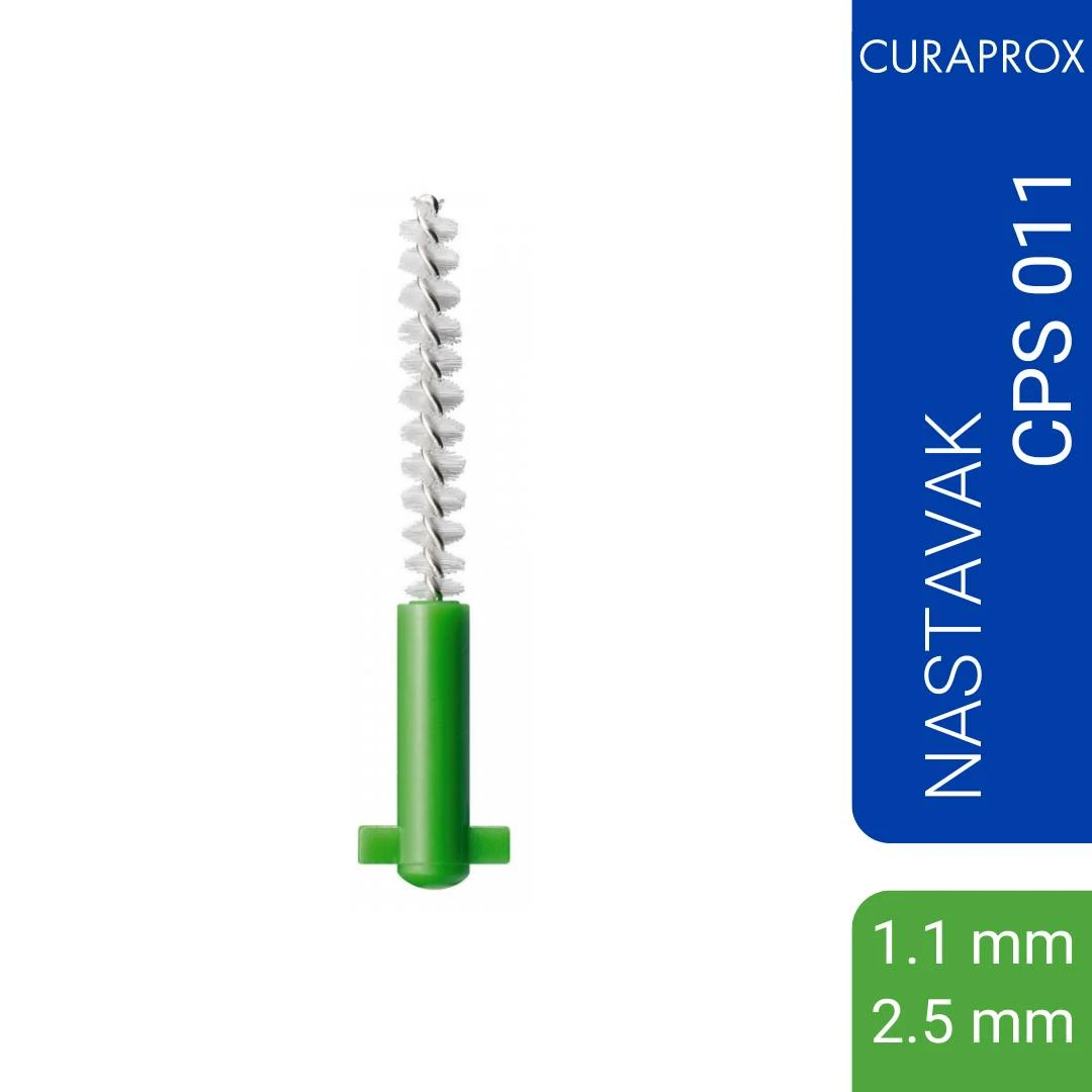 CURAPROX Nastavci za Interdentalnu Četkicu CPS 011 8 Zelenih Nastavaka