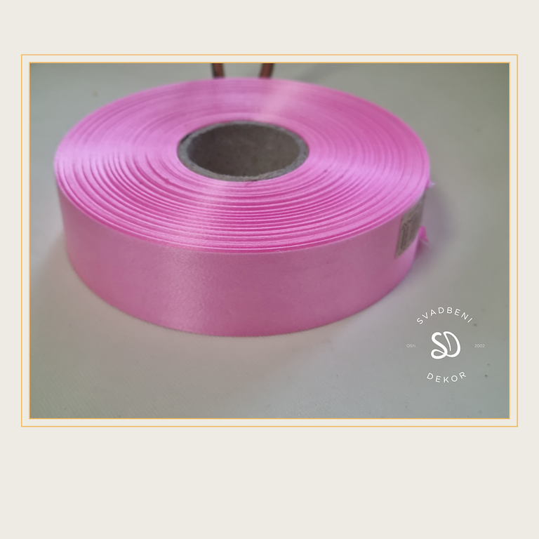 Papirna traka S13-srednje roza-3cm
