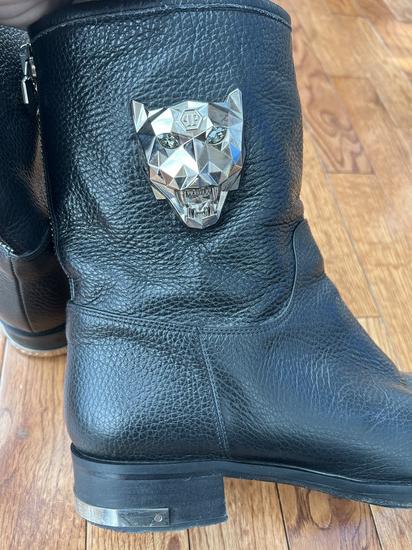 Philipp Plein kožne čizme, 39