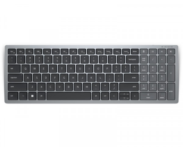 DELL KB740 Compact Multi-Device US wireless tastatura siva