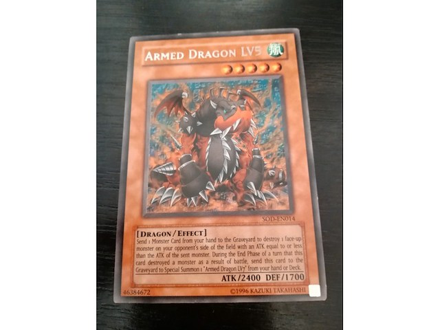 Yu-GI-OH!- Armed Dragon LV5 (Rare)