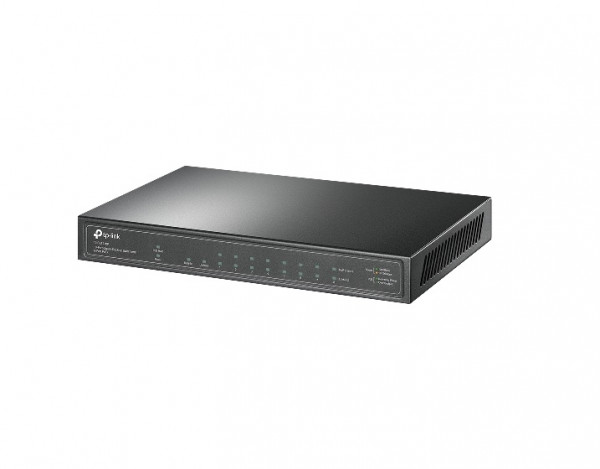 TP-Link 10-Port Gigabit POE+ switch, 8 Gigabit PoE+ Ports,1Gigabit RJ45 port 1 Gigabit SFP Slots