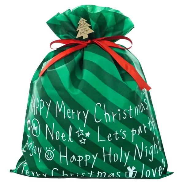 Baggy, vrećica za poklon, Classic Christmas, zelena, XL